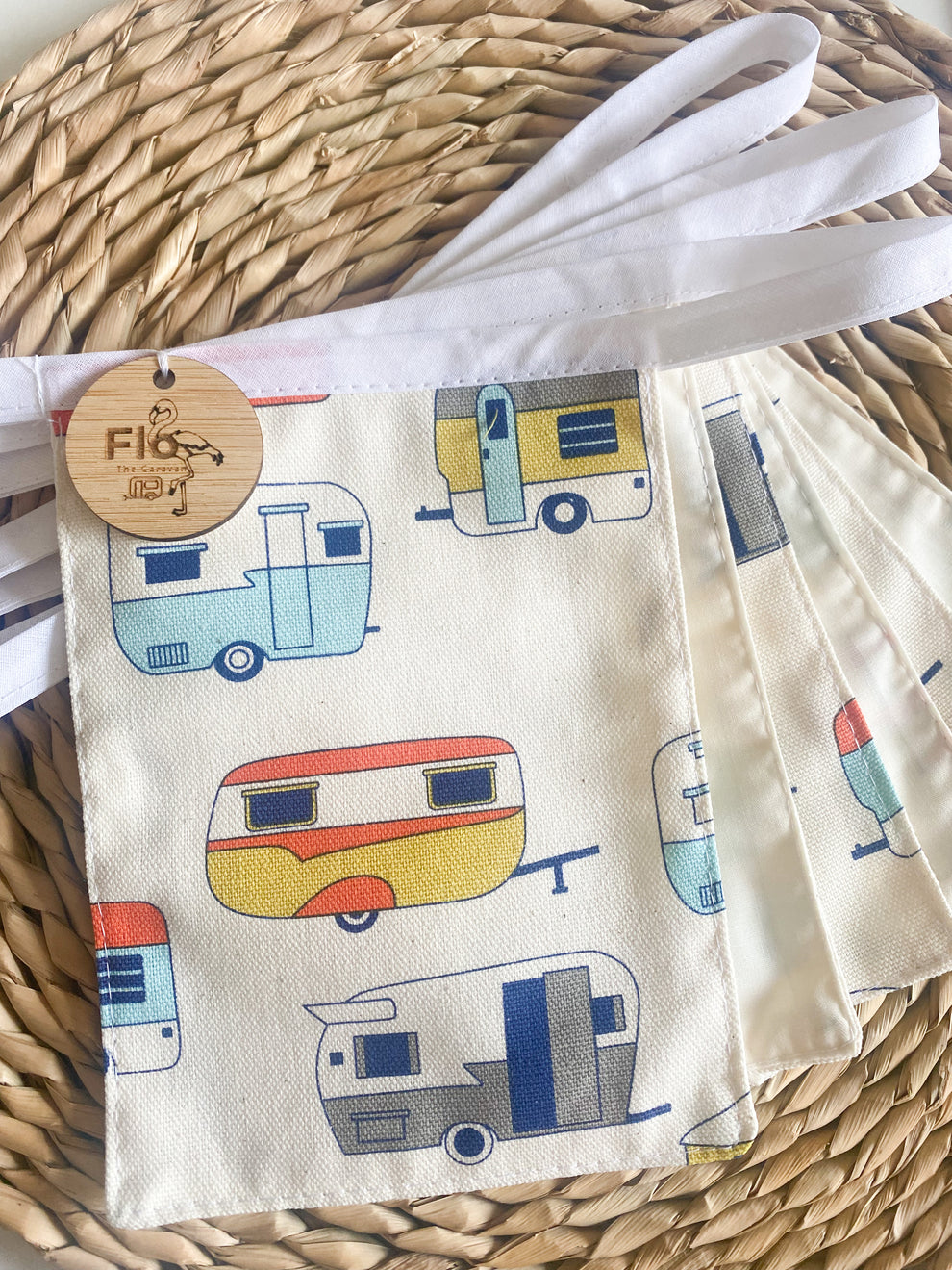Vintage Caravan Bunting - Retro Style – Flo & Co Trading