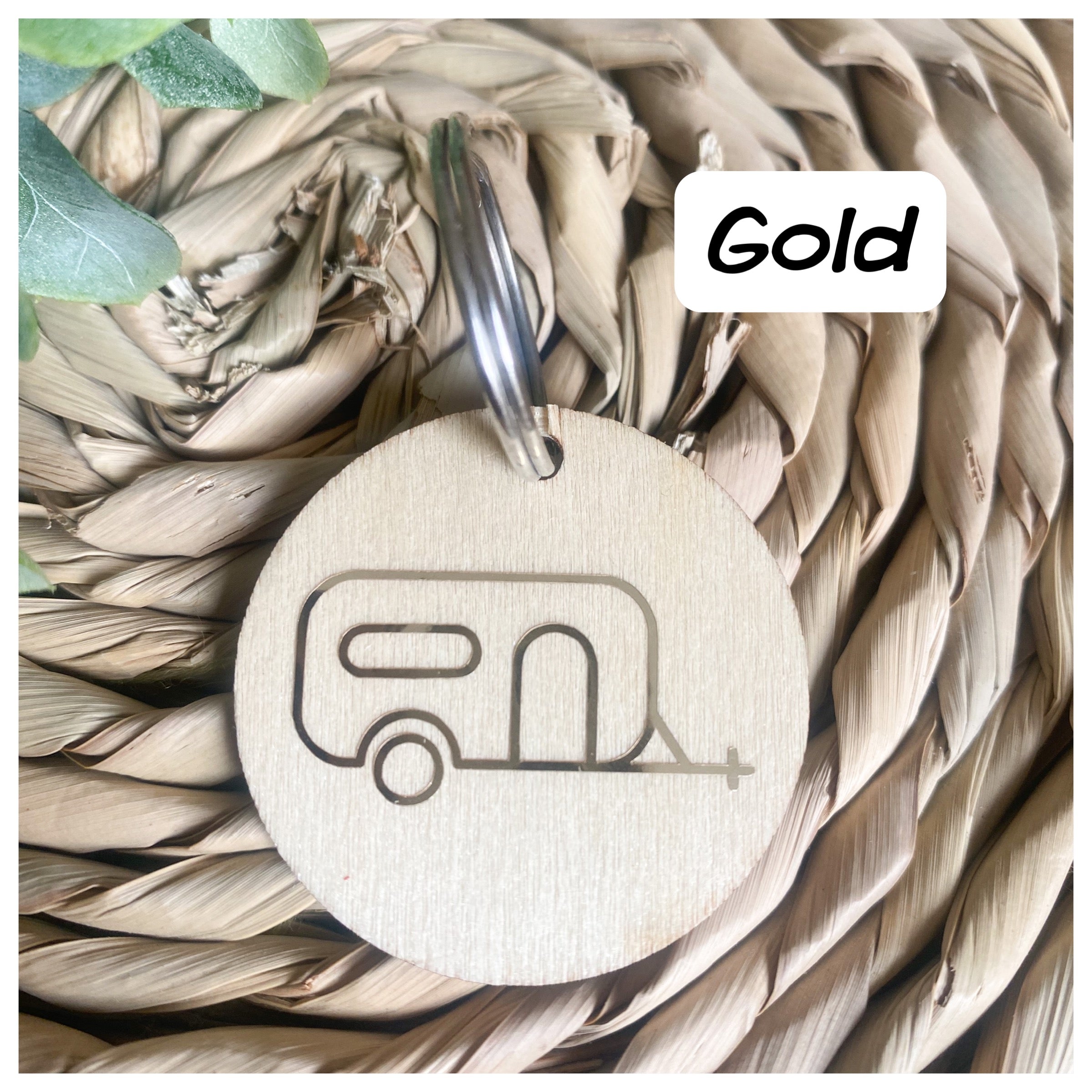Caravan Wooden Keyrings – Flo & Co Trading