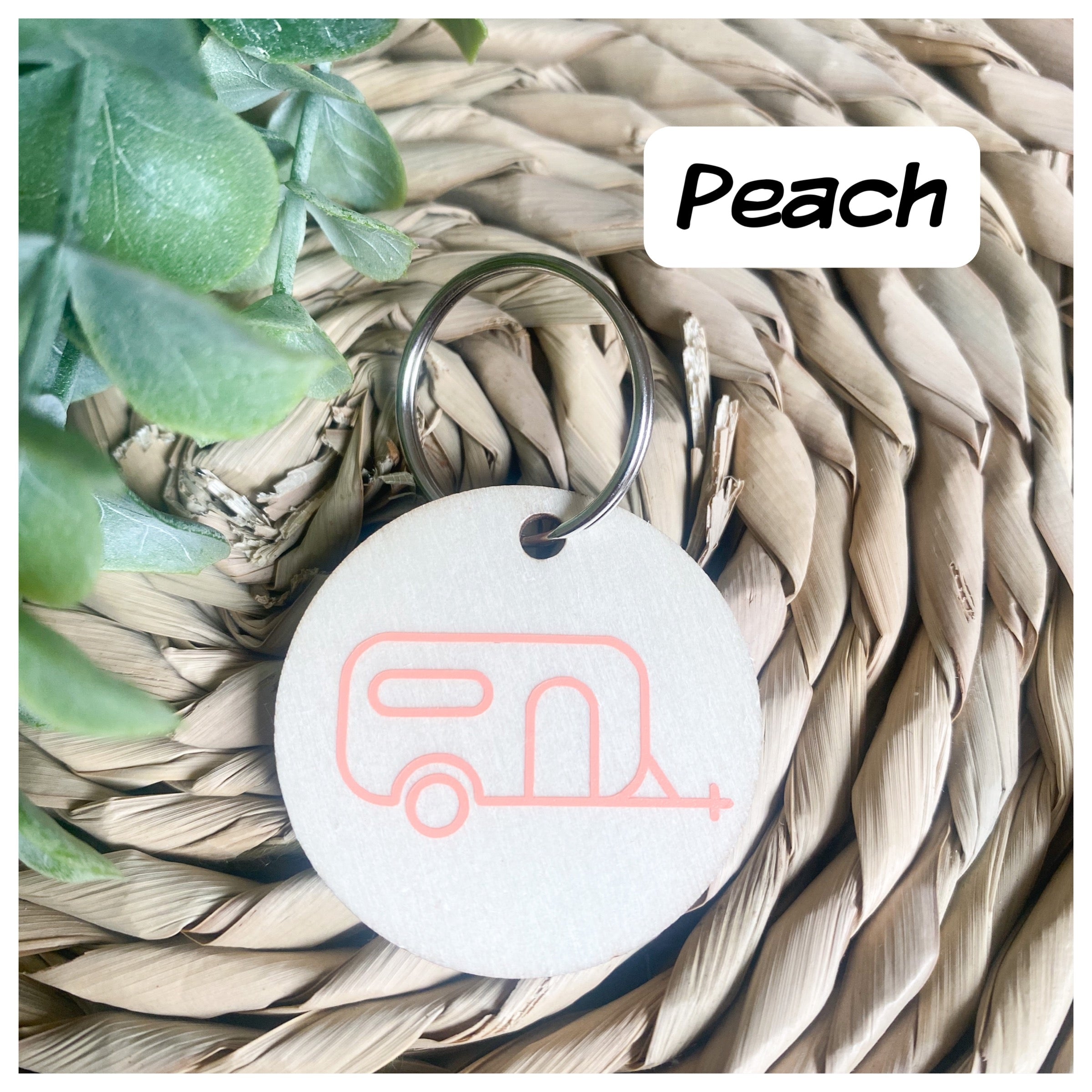Caravan Wooden Keyrings – Flo & Co Trading