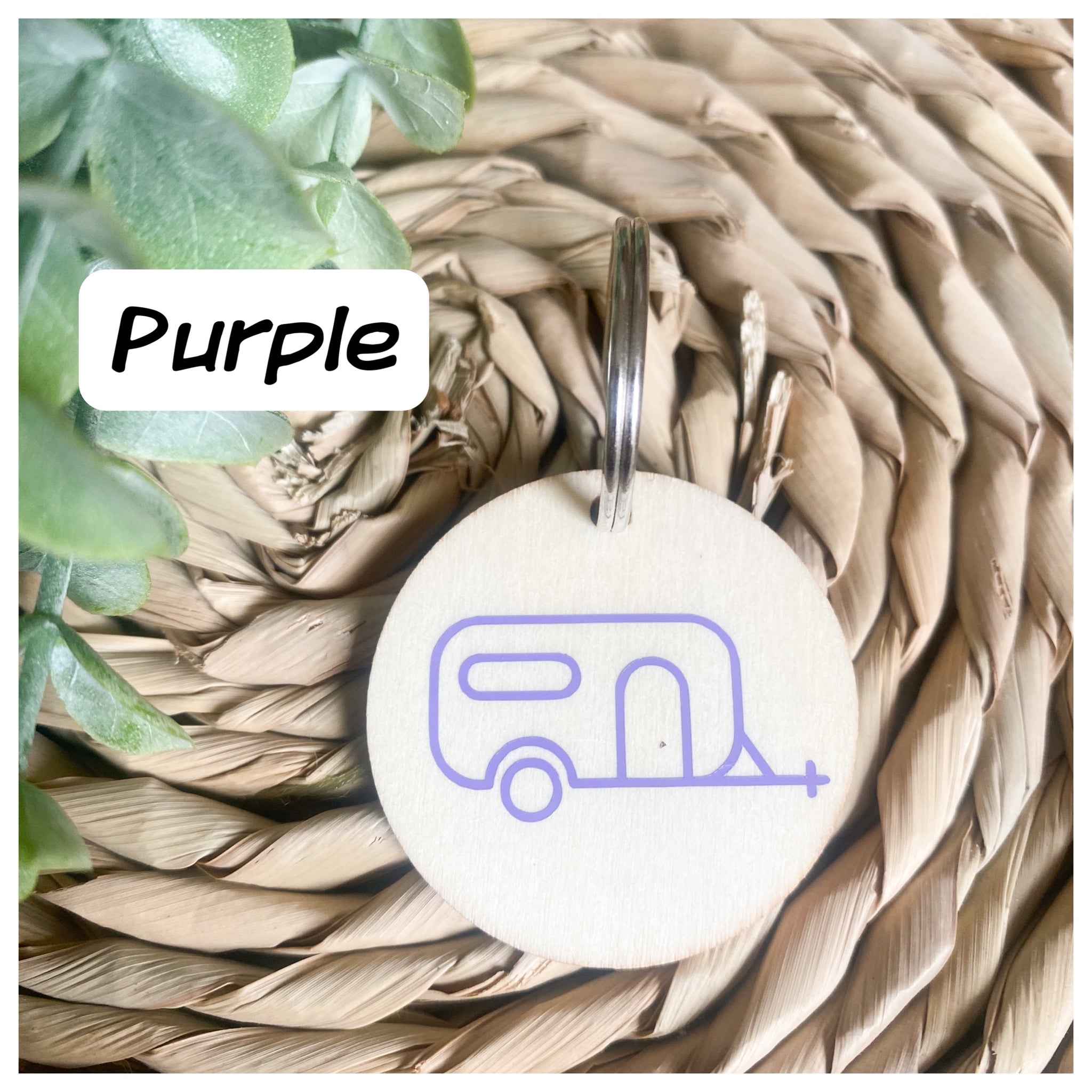 Caravan Wooden Keyrings – Flo & Co Trading