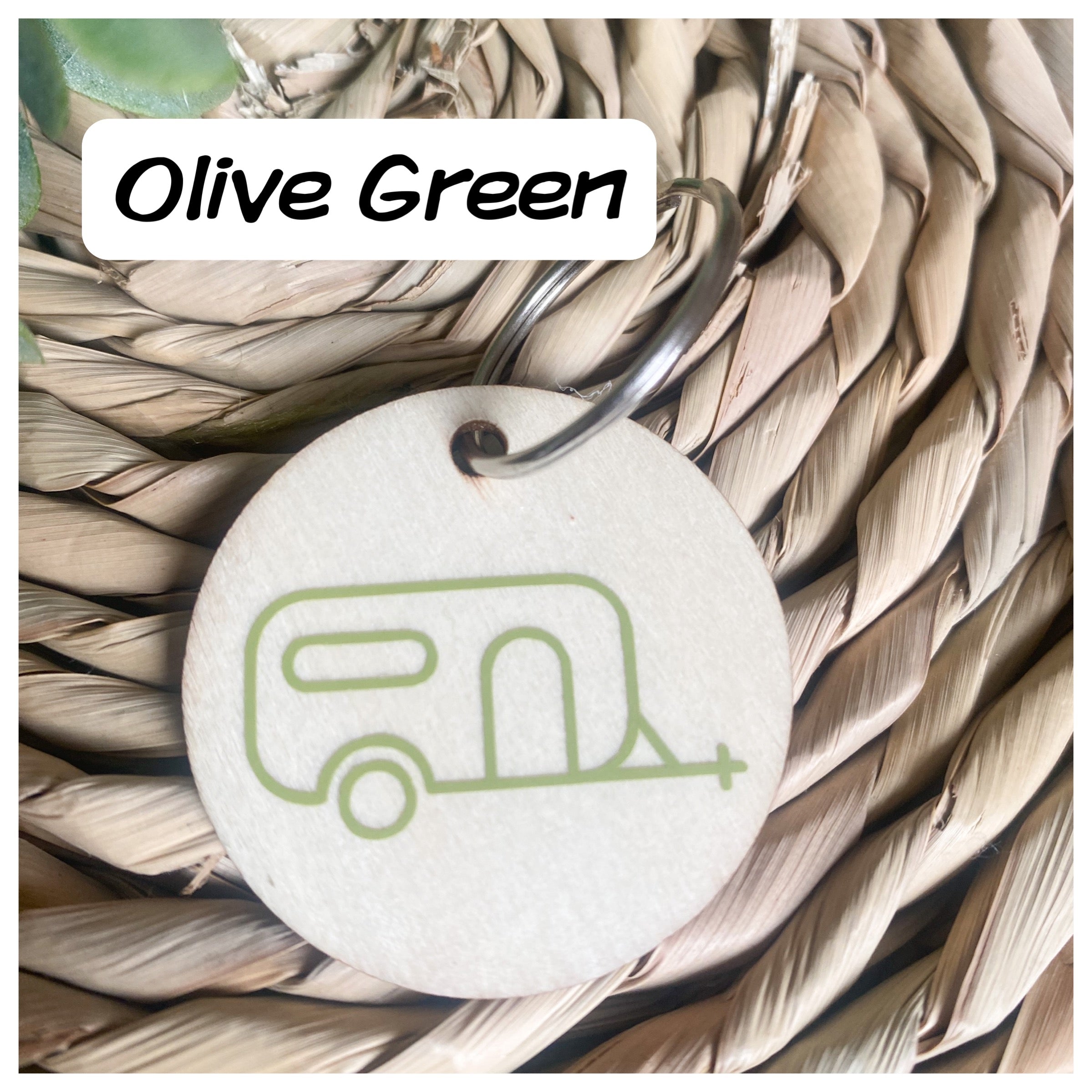 Caravan Wooden Keyrings – Flo & Co Trading
