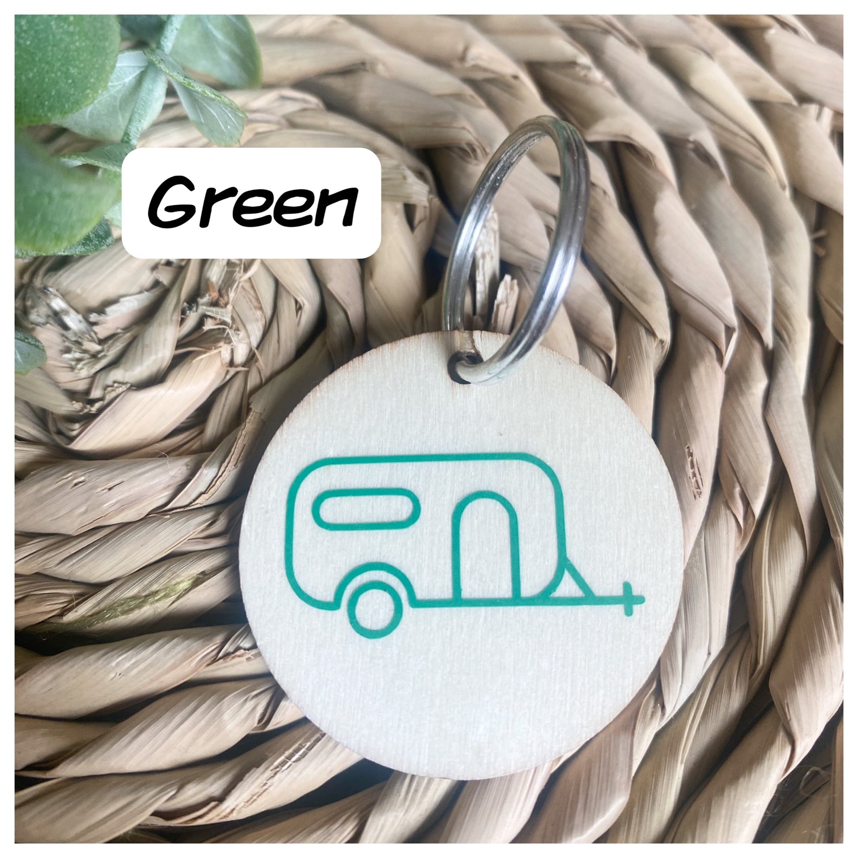 Caravan Wooden Keyrings – Flo & Co Trading
