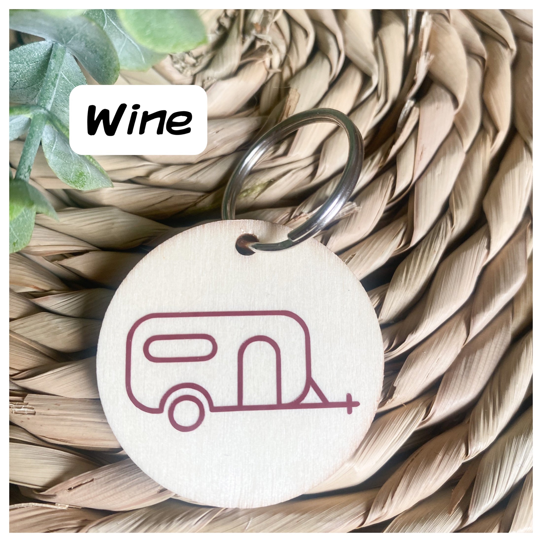 Caravan Wooden Keyrings – Flo & Co Trading